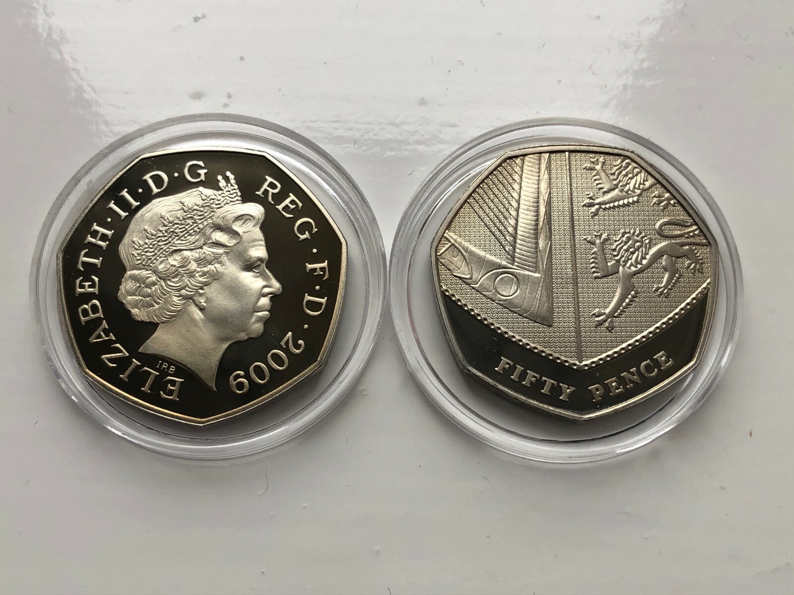 50p coins 2009 2010 2011 2016 2018 Royal Shield Kew 2019 1992 EEC 2020 ...
