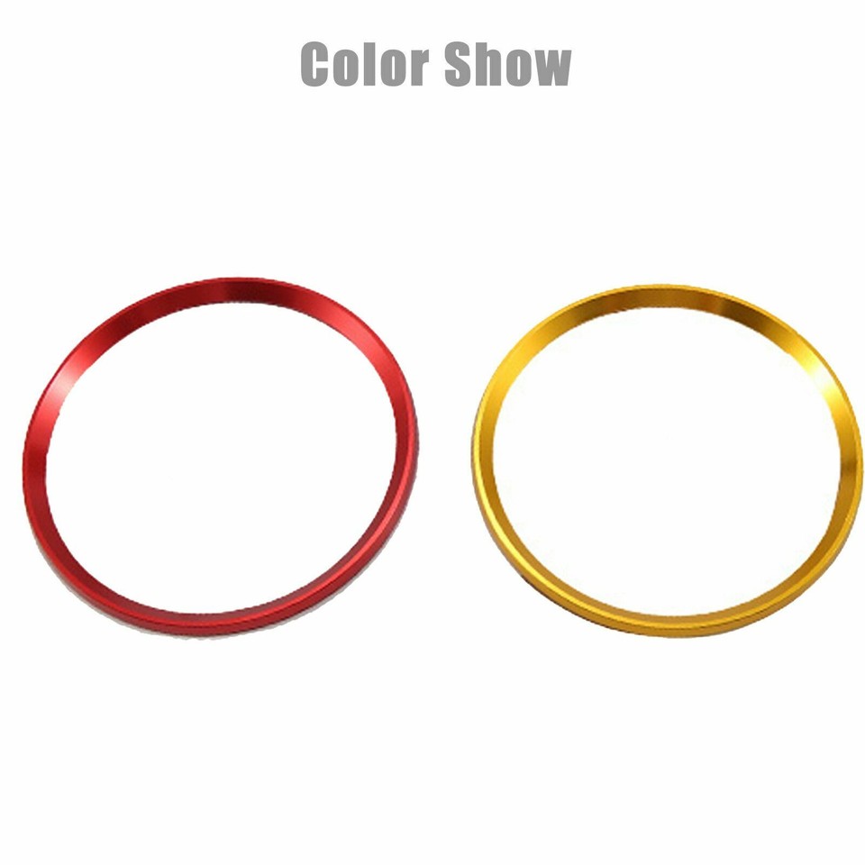 4PCS Gold Car Wheel Rim Center Hub Cap Decoration Logo Ring Covers for ...