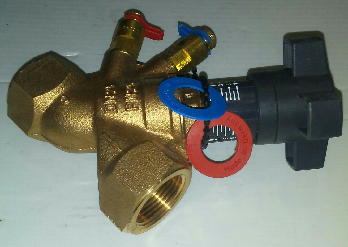 OVENTROP DN25 HYDROCONTROL VTR 1061008, 1" FNPT DOUBLE REG VALVE, NEW ...