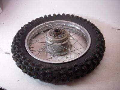 1975-76 Yamaha DT400 DT 400 Rear Rim Wheel Studded USED 11024-03 | eBay