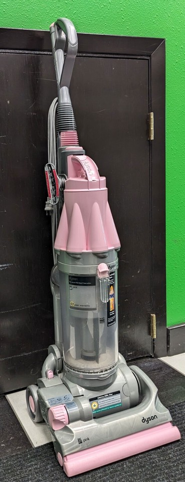 Dyson DC07 Pink Upright Vacuum Cleaner Mini Turbine Bare Floor ...