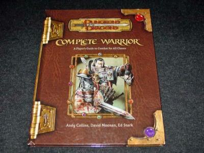 TSR D&D d20 : Dungeons & Dragons - Complete Warrior - Player's Guide to ...