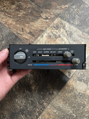 1985-1992 Trans Am Firebird ac A/c air conditioning and heater controls ...