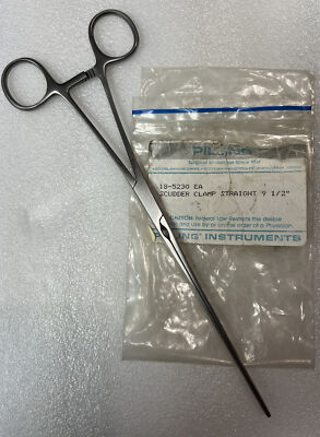 Pilling Surgical Scudder Clamp, Straight, 9-1/2" REF: 18-5230 | eBay