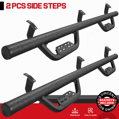 Fit 05-23 Tacoma Access/Ext Cab Drop Nerf Bar Running Boards Side Step ...