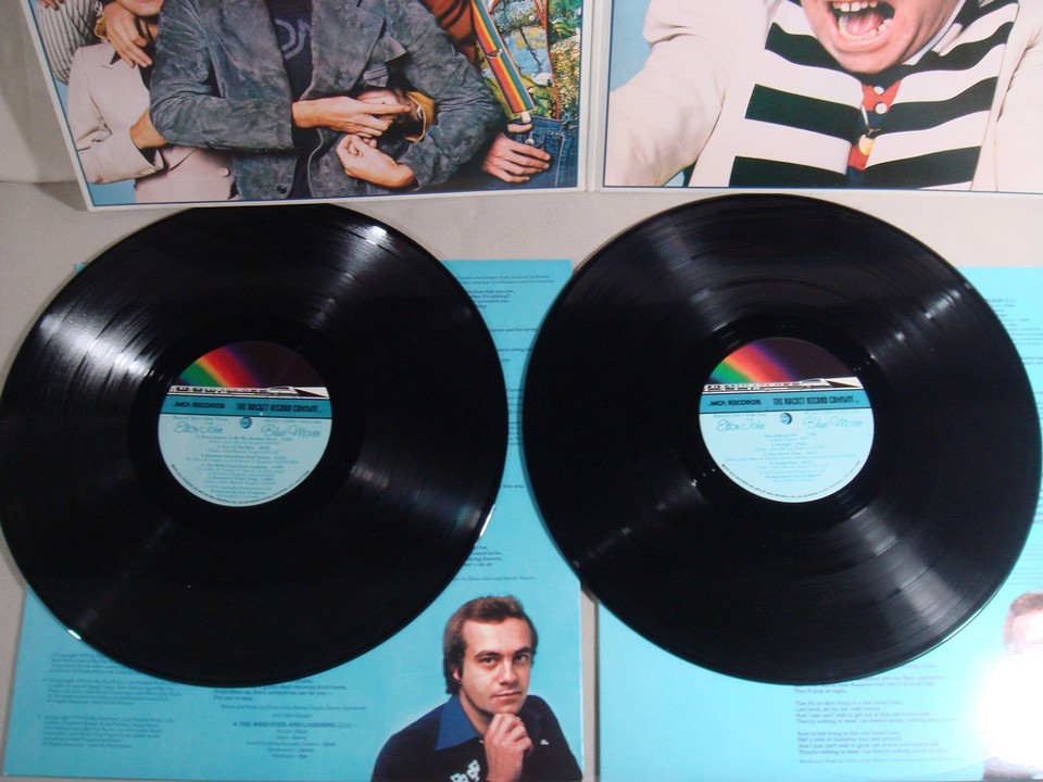 Blue moves Elton John record 1976 original vinyl lp double album | eBay