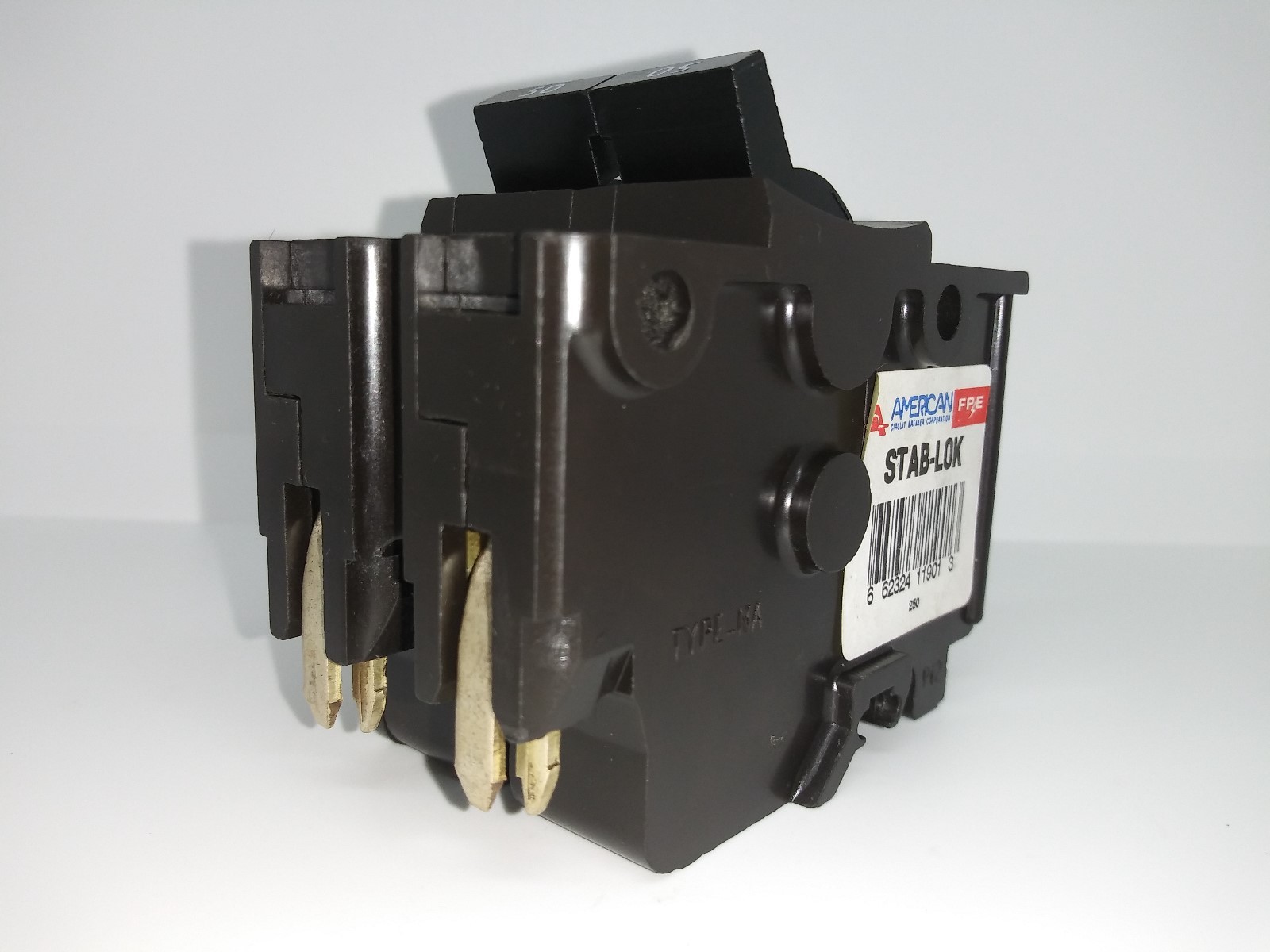 AMERICAN Federal Pacific FPE NA250 Stab-Lok 50 Amp 2 POLE CIRCUIT ...
