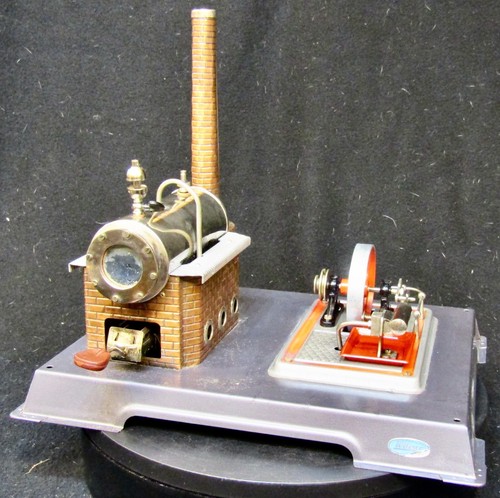 Very Good & Original - 1990s Wilesco D12 Live Steam Engine - Gift Boys ...
