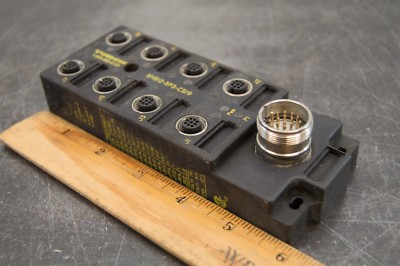 Turck 8MB12-5P3-CS19 8 Port Multi Junction Box 2 Signals Per Port I/O ...