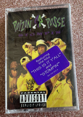 Poizon Posse - Stompin - Cassette Sealed Promo Factory Sealed - Free ...