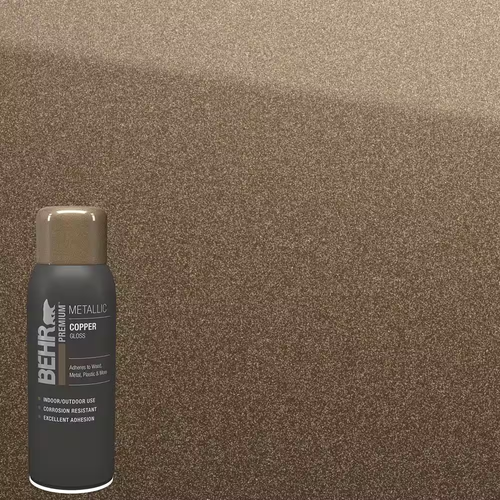 11 Oz. #SP-214 Copper Metallic Gloss Interior/Exterior Spray Paint ...
