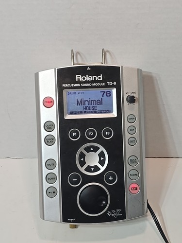ROLAND TD-9 Used Drum Brain Module Electronic Vdrum machine V-Drums W ...