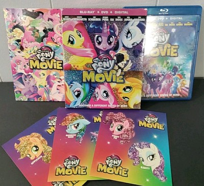 My Little Pony: The Movie DVD Blu-ray - DVD- Activity Book NO Digital ...