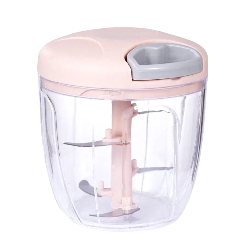 Pull Cord Pulling Food Chopper Manual Vegetable Slicer Hand Blender UK ...