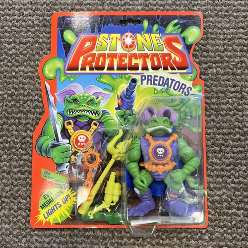 1992 Ace Toys Stone Protectors Predators Zok Leader New Factory Sealed ...