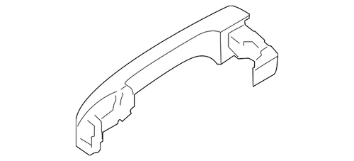 Genuine Hyundai Handle Outside 82661-3X010 | eBay