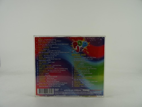 VARIOUS ARTISTS POP JR (2 x DISCS (1 x CD 1 x DVD)) (445) 20+ Track CD ...