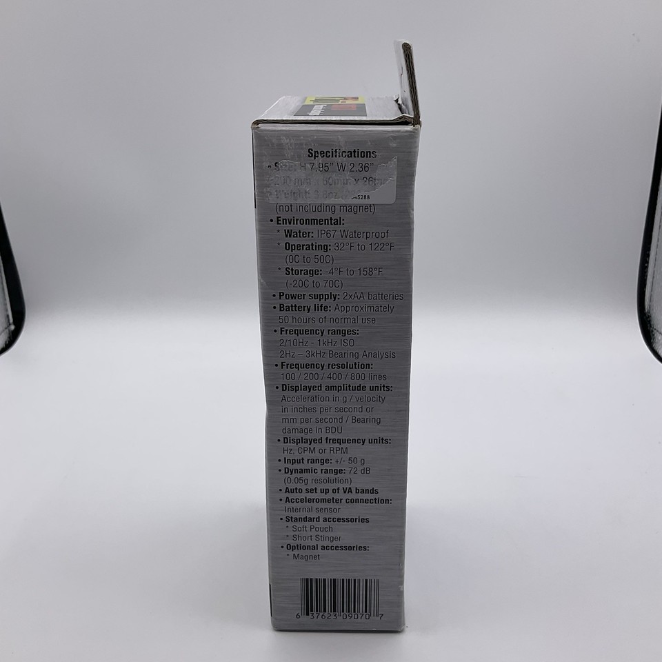 Test Products International 9070 Vibration Meter Ip67 Rated | eBay