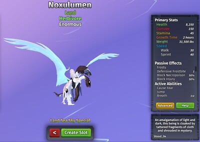 Noxulumen Species | Creatures of Sonaria | Roblox | eBay