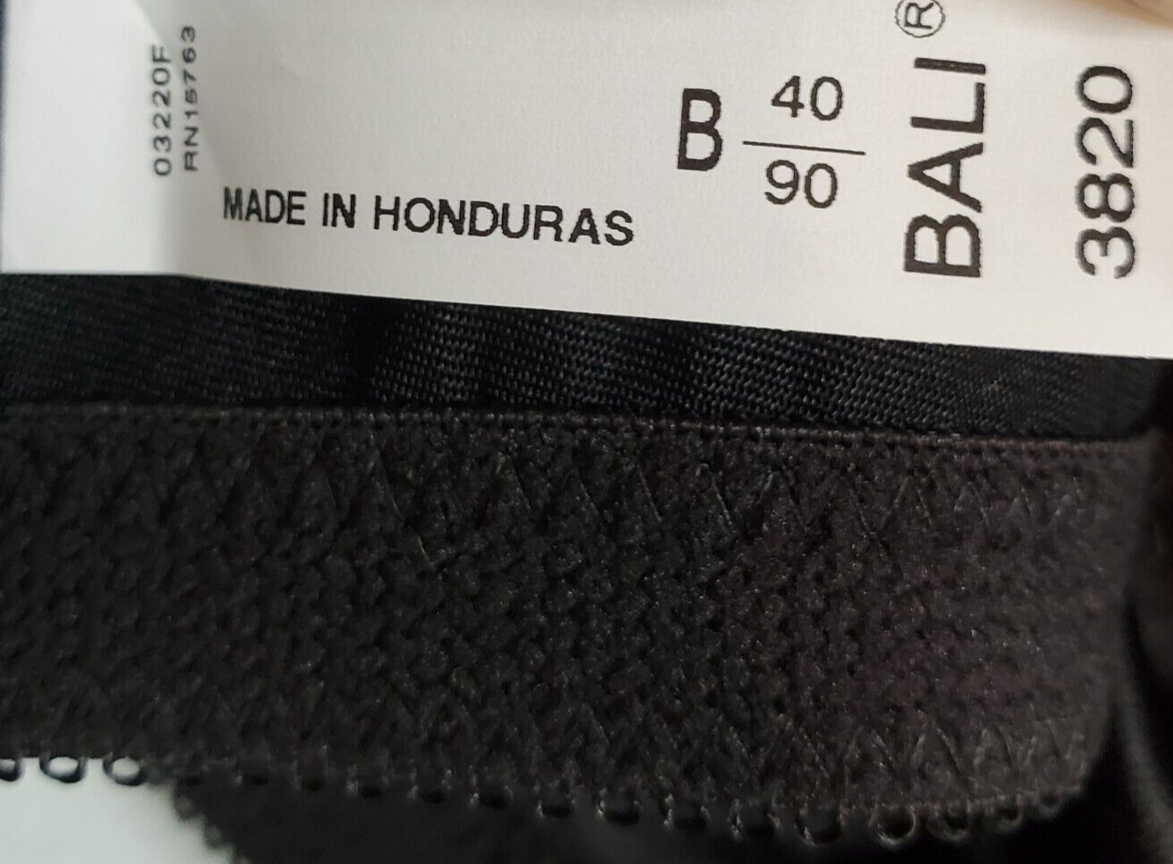 Bali 3820 Double Support Wirefree Black Bra Size 40b for sale online | eBay