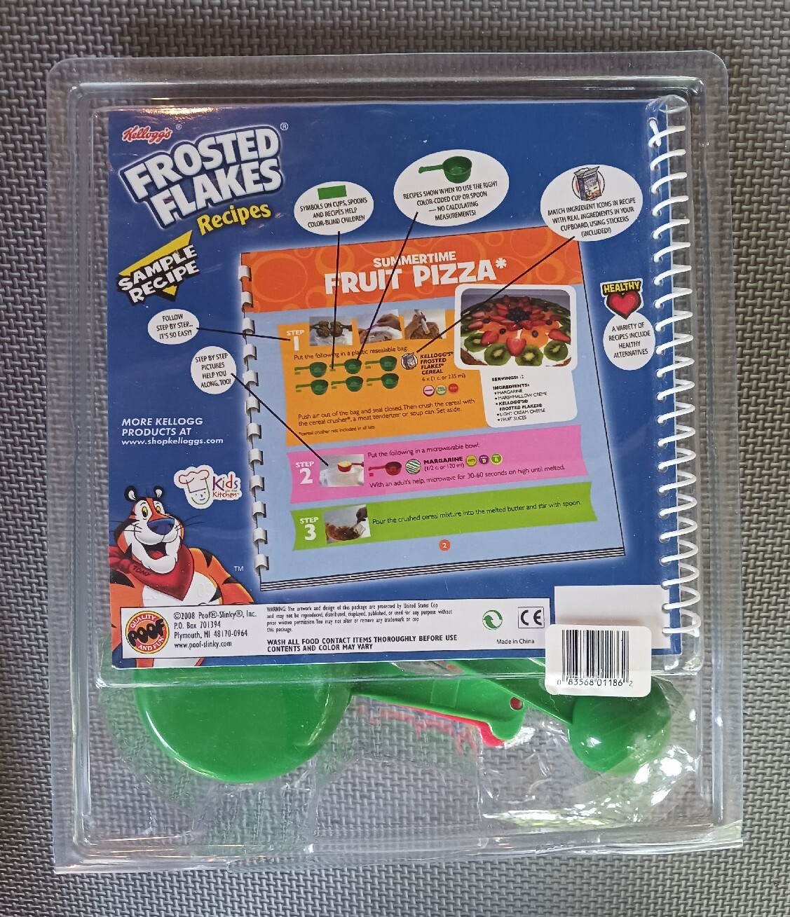 Poof-Slinky Kellogg's Frosted Flakes Recipes No Bake Cooking Kit - 2008 ...