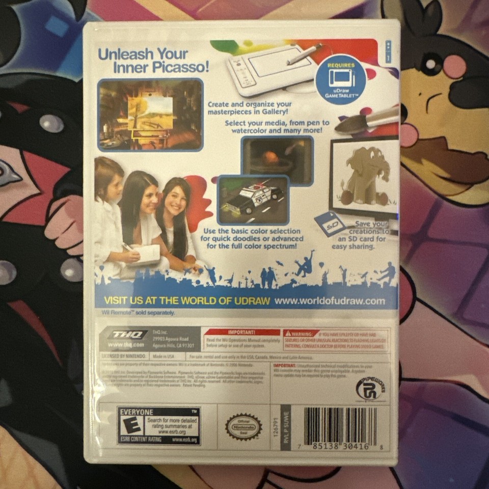 uDraw Studio (Wii, 2010) 785138304168| eBay