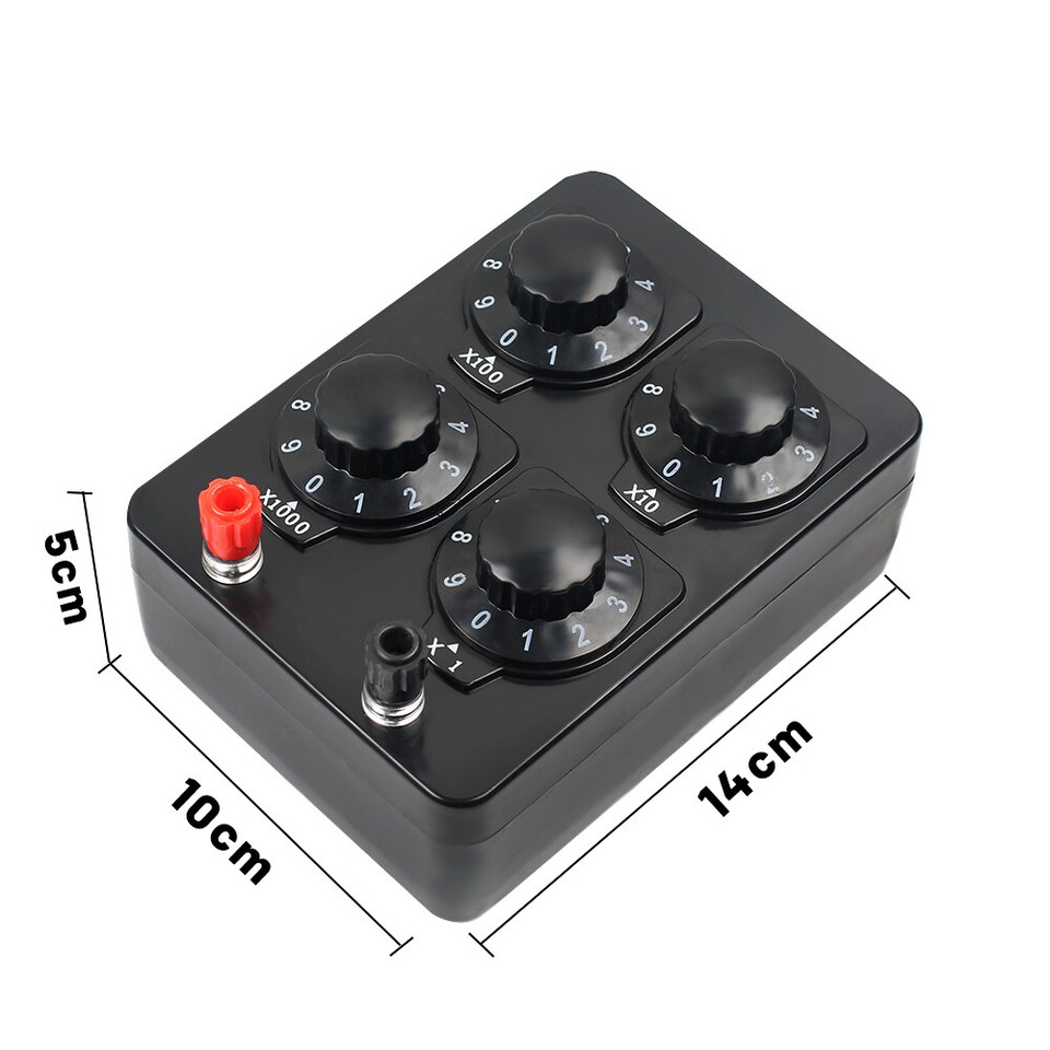 0-9999.9 Ohm Variable Resistance Box Decade Resistor Physical School ...