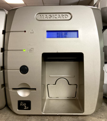 Magicard Rio 2E Color ID Printer w/Power Cord & USB Cable | eBay