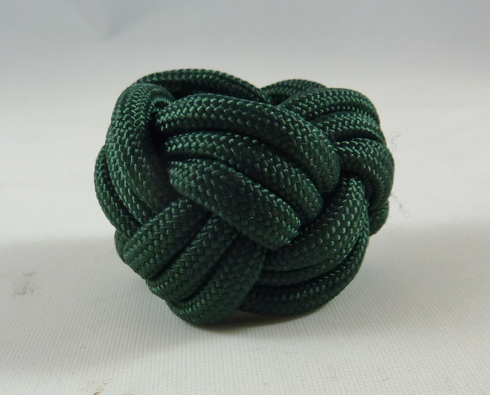 Handmade Scout Neckerchief Slide Woggle Paracord Turks Head Knot Orange ...
