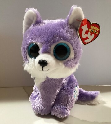 Ty IRIS Wolf Beanie Boo - Great Wolf Lodge Exclusive 6” VERY RARE - NEW! | eBay