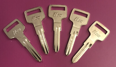 Lot of 5 Ilco Key Blanks Uncut X29-VO73 Volvo Keys made in USA [L] | eBay