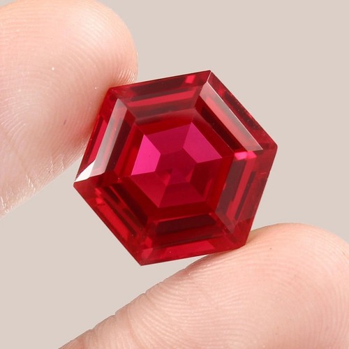 AAA Museum Grade Natural Flawless Burma Ruby Loose Hexagon Gemstone Cut ...