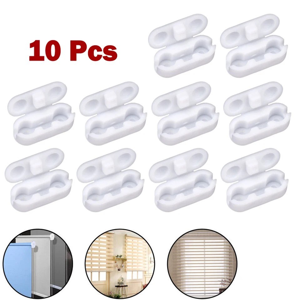10pcs Blind Pull Cord Connector Clips for Plastic Chain Roller, Roman ...