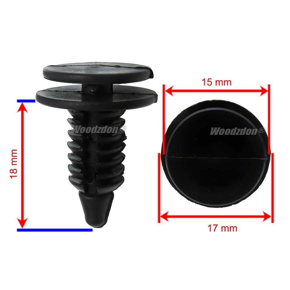 25x Interior Door Trim Plastic Panel Retainers Clips For Ford SUV ...