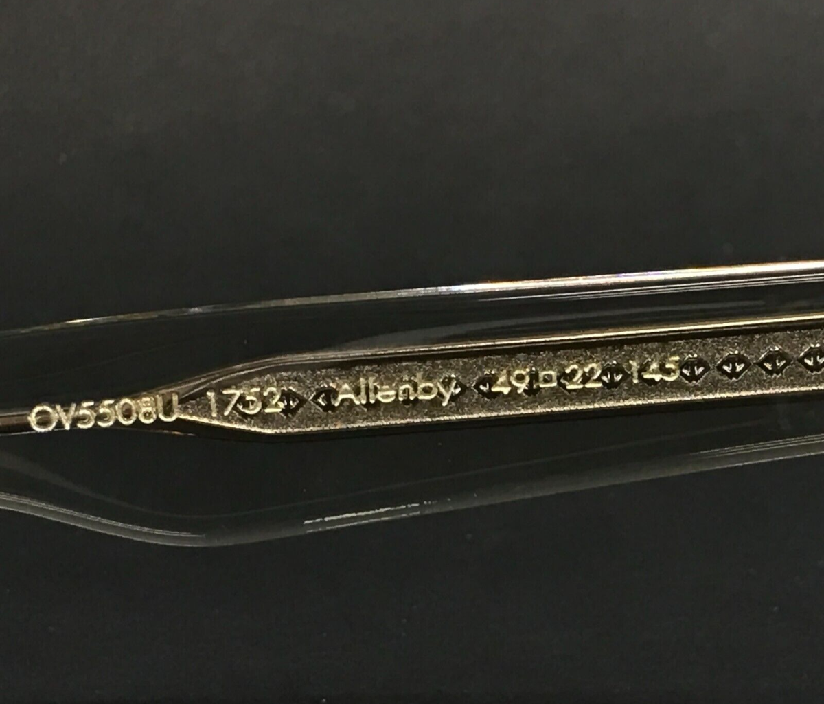 Oliver Peoples Eyeglasses Frames OV5508U 1752 Allenby Black Oliver Peoples Eyeglasses Frames OV5508U 1752 Allenby Black