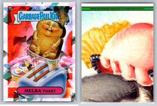 2021 Garbage Pail Kids Chrome Atomic Refractor MELBA Toast GPK Card ...