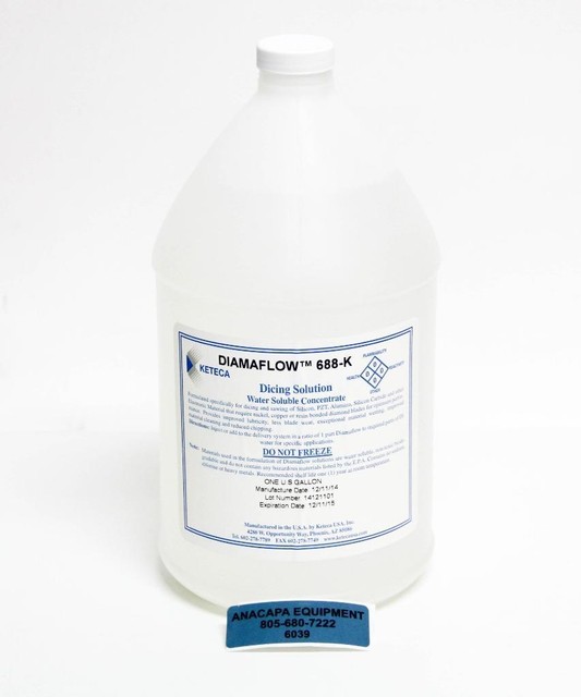 Keteca Diamaflow 688-K Dicing Solution 1 Gallon NEW (6039) | eBay