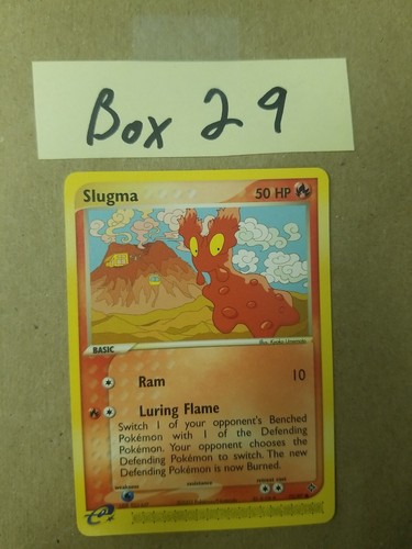 Slugma 72/97 2003 EX Dragon Common Pokémon Trading Card Near Mint | eBay
