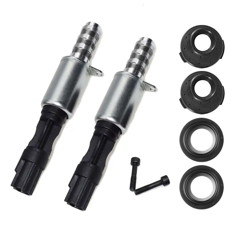 2PCS VCT VVT Camshaft Timing Solenoid Valve For Ford F-150 4.6L 5.4L 6 ...