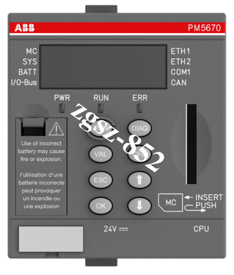 ABB PM5670-2ETH Central Processing Unit Module 1SAP151000R0278 Brand New | eBay