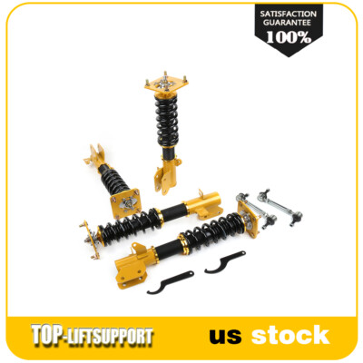 For Mazda 323 1999-2003 Adjustable Height Coilovers Suspension Springs ...