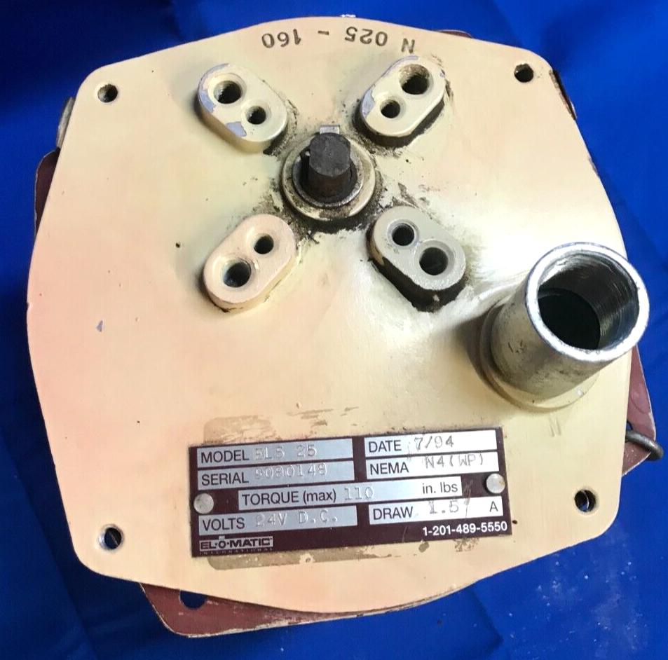 EL-O-MATIC ELECTRIC ACTUATOR ELS-25 | eBay