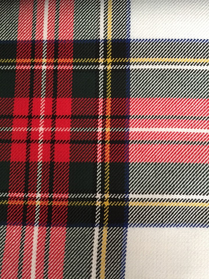 80+ Tartan Fabrics Quality Poly Viscose Drapes Kilts Soft Furnishings ...