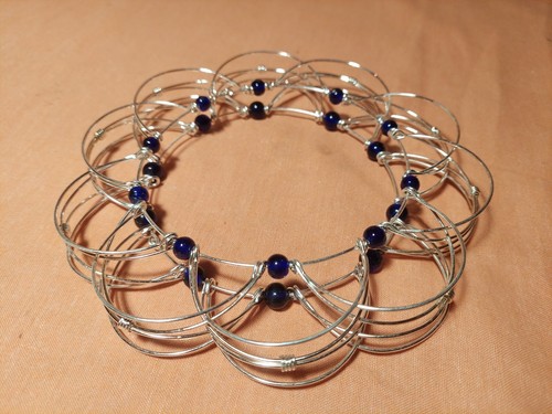 10 Stück tibetisches 3D Mandala Spielzeug aus Draht und Perlen D = ca. 15 cm | eBay.de