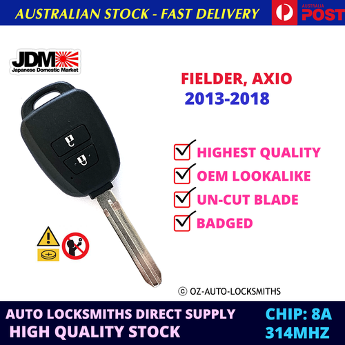 FOR TOYOTA FIELDER AXIO COROLLA KEY JAPAN IMPORT 2013 2014 2015 2016 ...