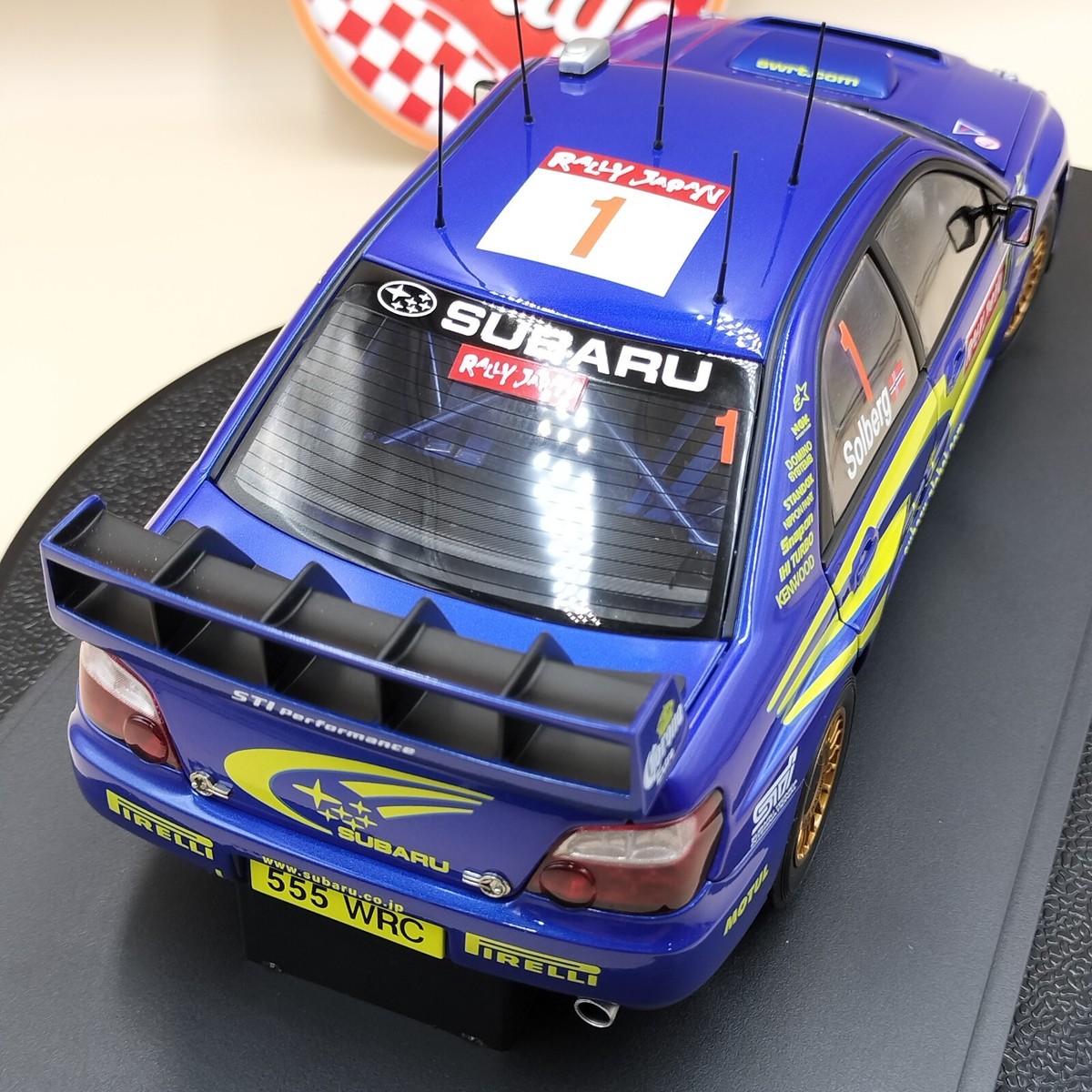 AUTOart 1/18 Subaru Impreza WRC STI 2004 Rally Japan #1 AUTOart 1/18 Subaru Impreza WRC STI 2004 Rally Japan #1