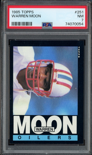 1985 TOPPS #251 WARREN MOON RC ROOKIE PSA 7 | eBay