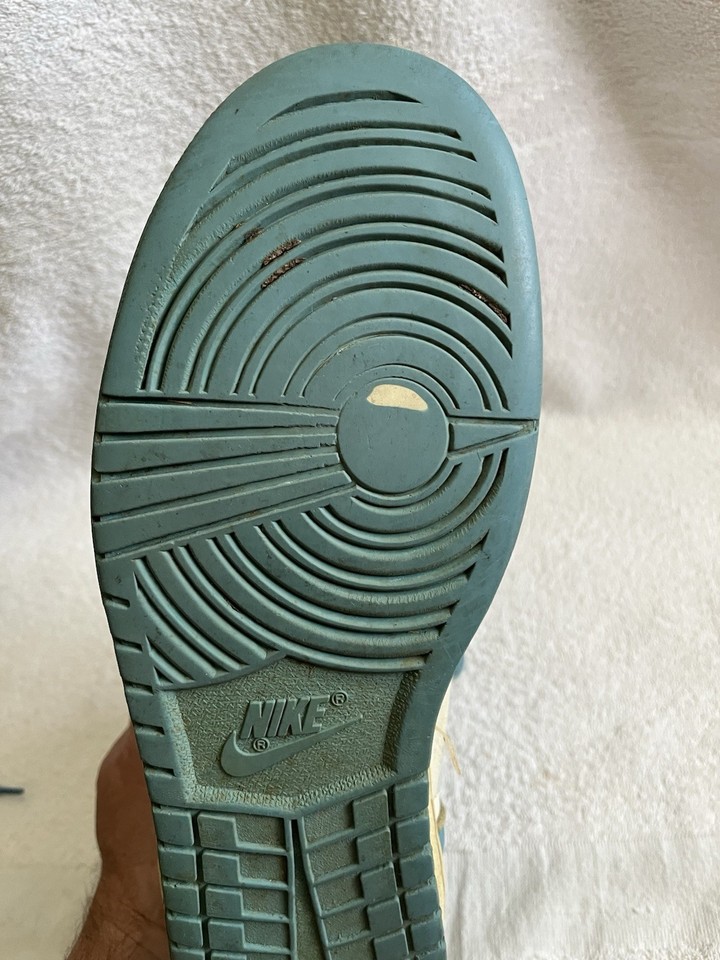 Original 1985 Jordan 1 Size 13 UNC Carolina Blue Used No Box original-1985-jordan-1-size-13-unc-carolina-blue-used-no-box