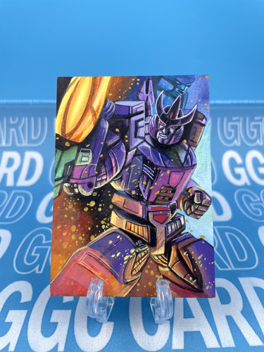 GGC Studio Transformers Galvatron Artist Hand Drawn Auto Sketch Card 1/ ...