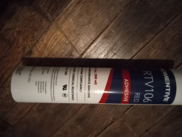 Momentive RTV106 RTV Silicone Sealant 10.1 Oz Cartridge Red for sale ...